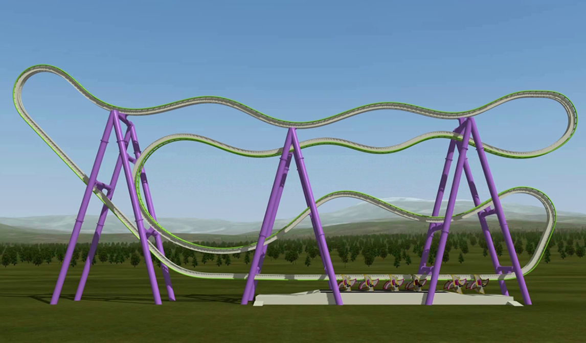 NewsPlusNotes: Intamin Reveals New LSM Launched Zac Spin Coaster Design