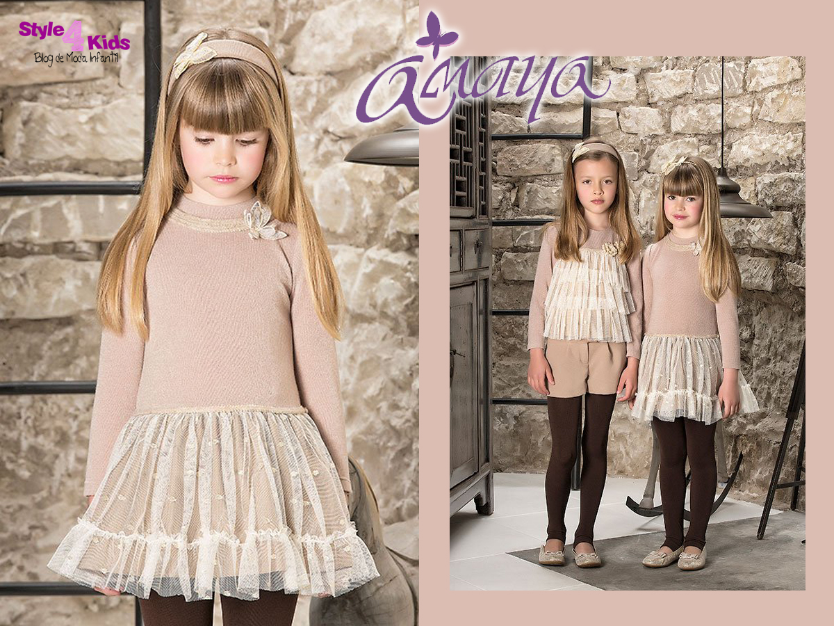 Style 4 Kids: Amaya Moda Infantil - Elegancia este Invierno
