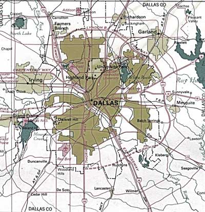 Dallas Map