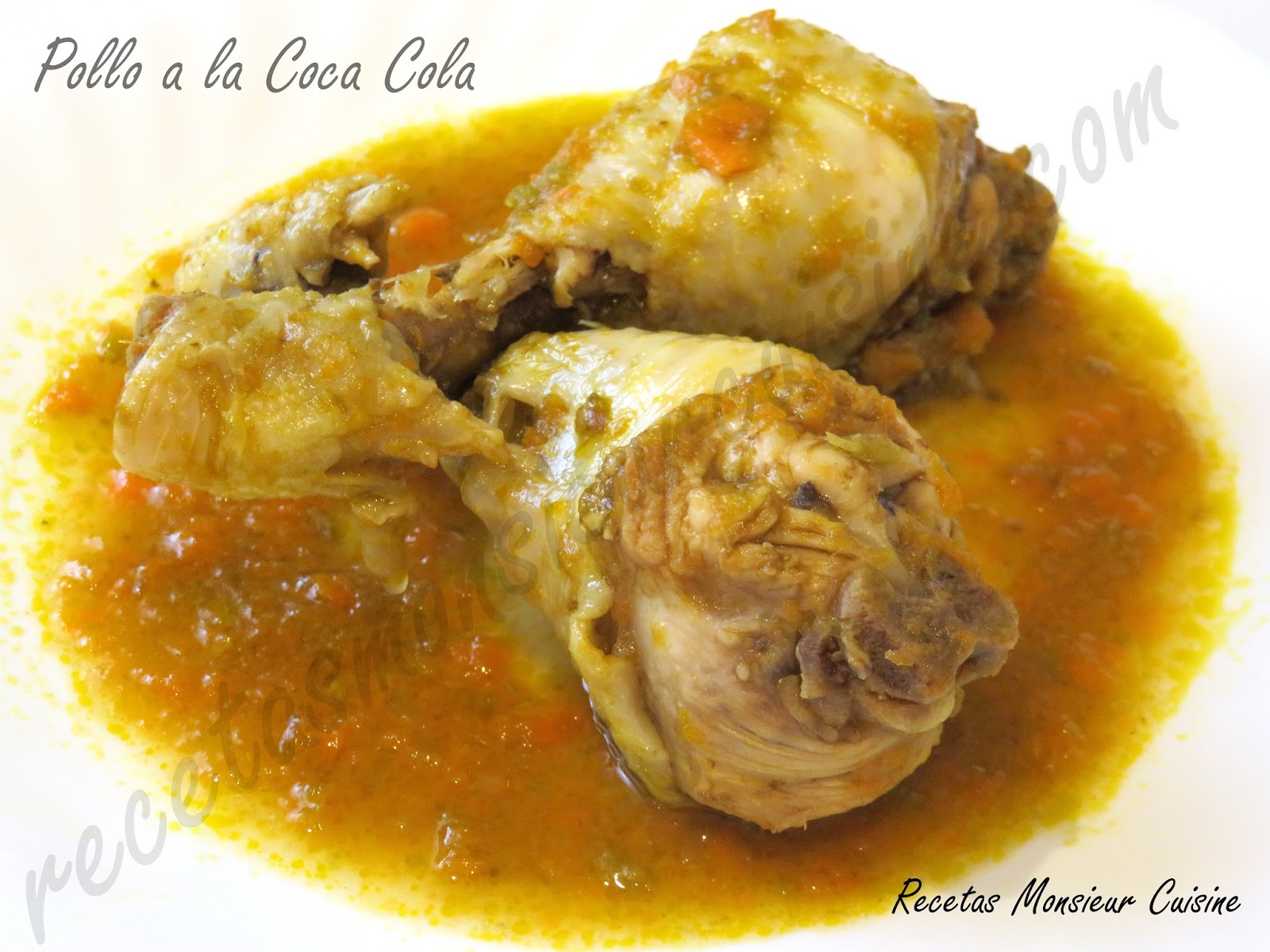 Recetas Monsieur Cuisine: 🐔 Pollo a la Coca Cola I