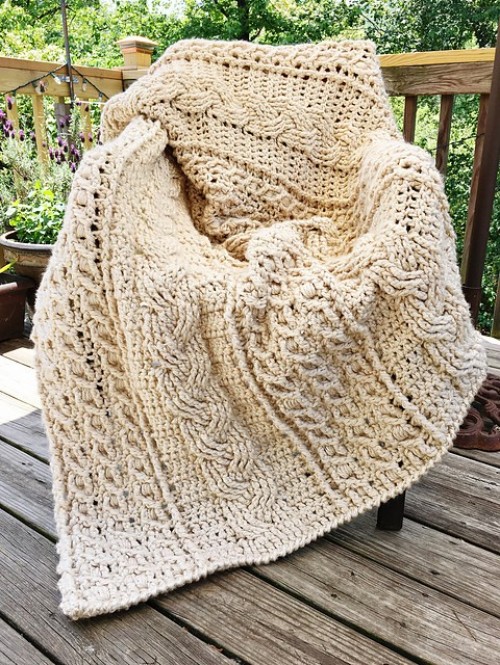 Beautiful Skills - Crochet Knitting Quilting : Celtic Afghan - Free Pattern