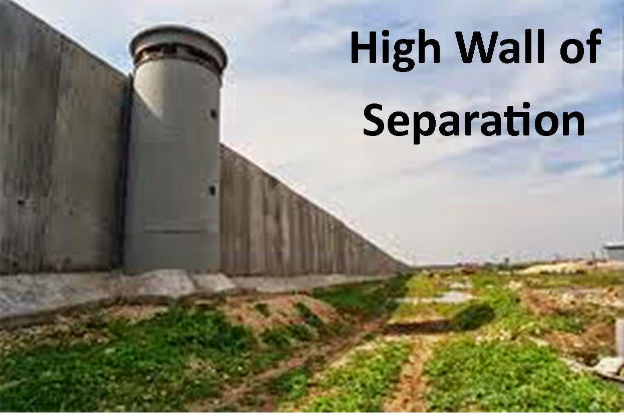 A WORD TO THE WISE: MOVING THE WALL (The Separation of Church and State)