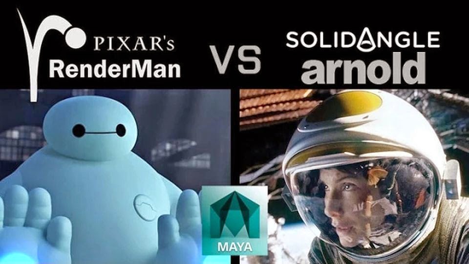 Animação S.A.: ArnoldRender Vs. RenderMan no Maya