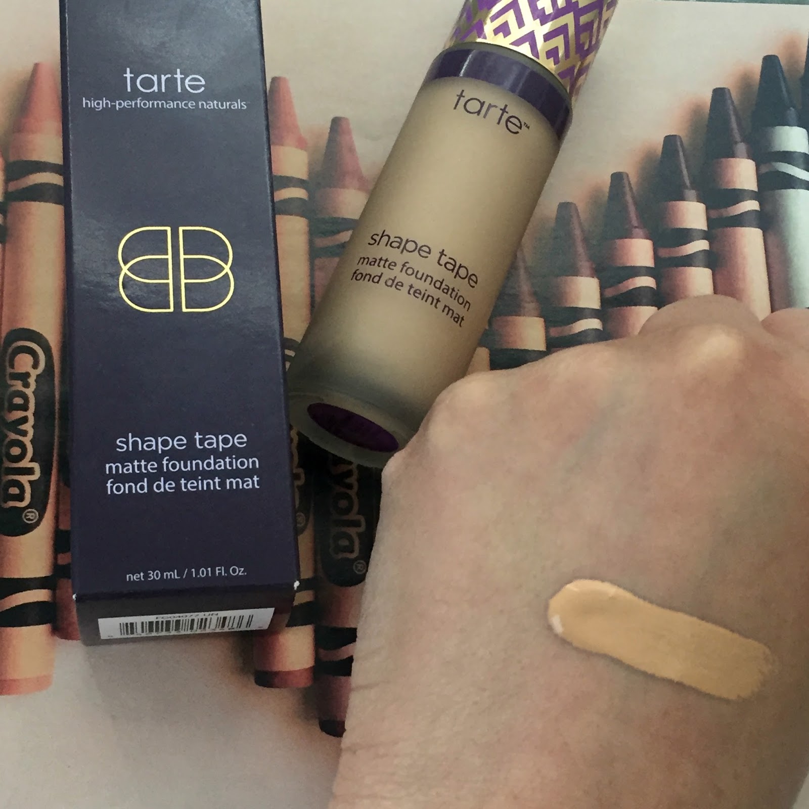 Tarte Shape Tape Hydrating & Matte Foundation in Medium Neutral Review ...