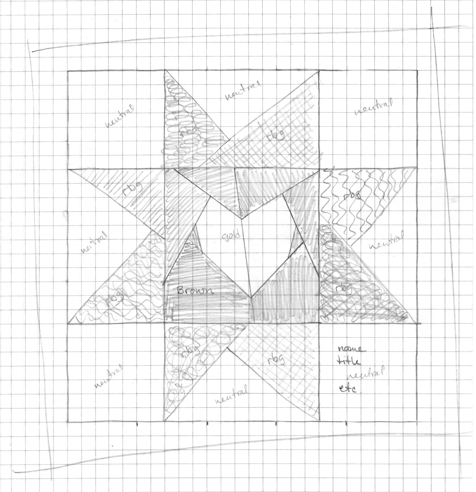 Cut'n It Up... And Sewing It Back Together!: My Monday Design Graph Paper
