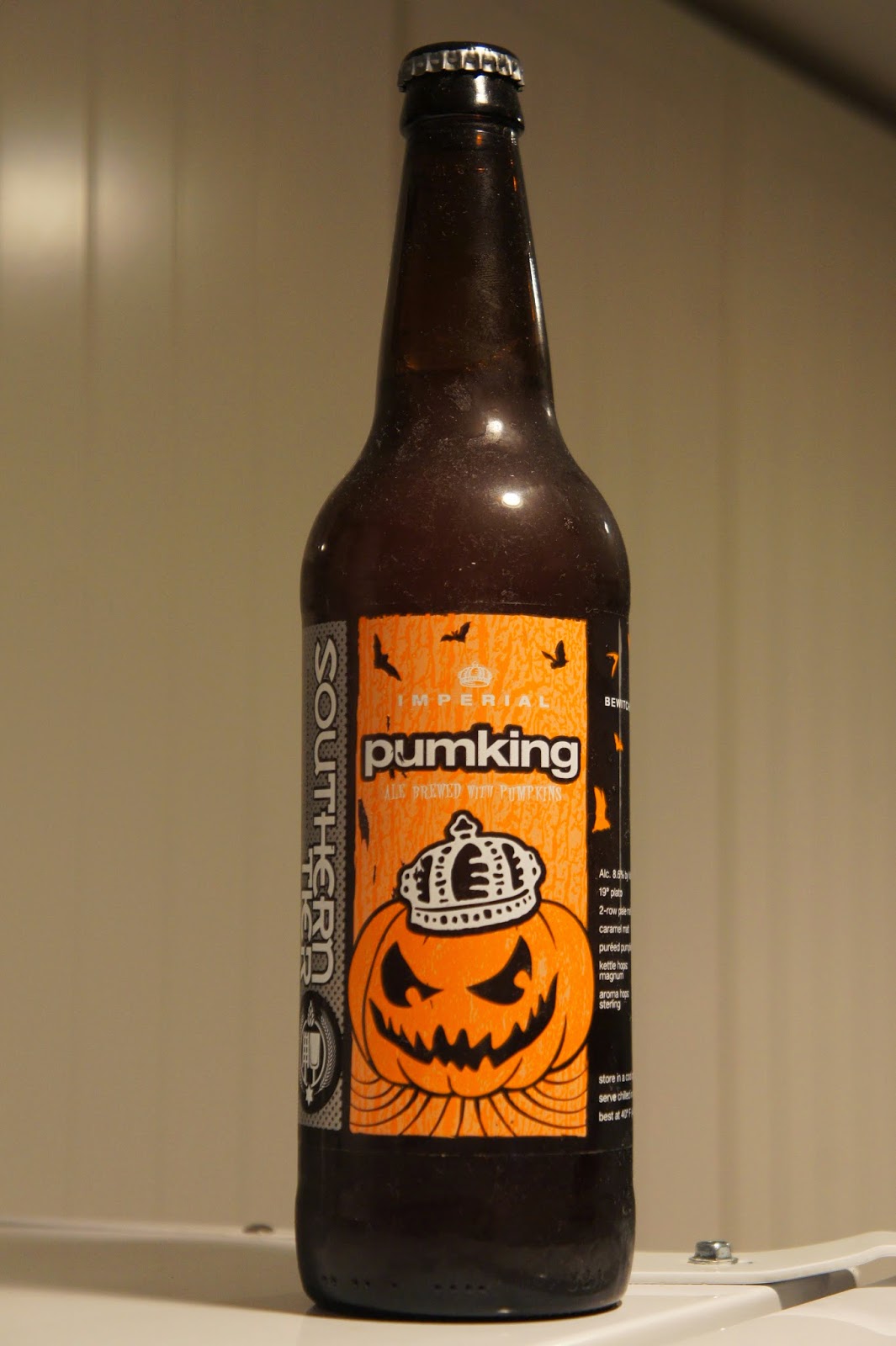 Sip and Puff: Beer Flash: Southern Tier Pumking (vintage 2013)