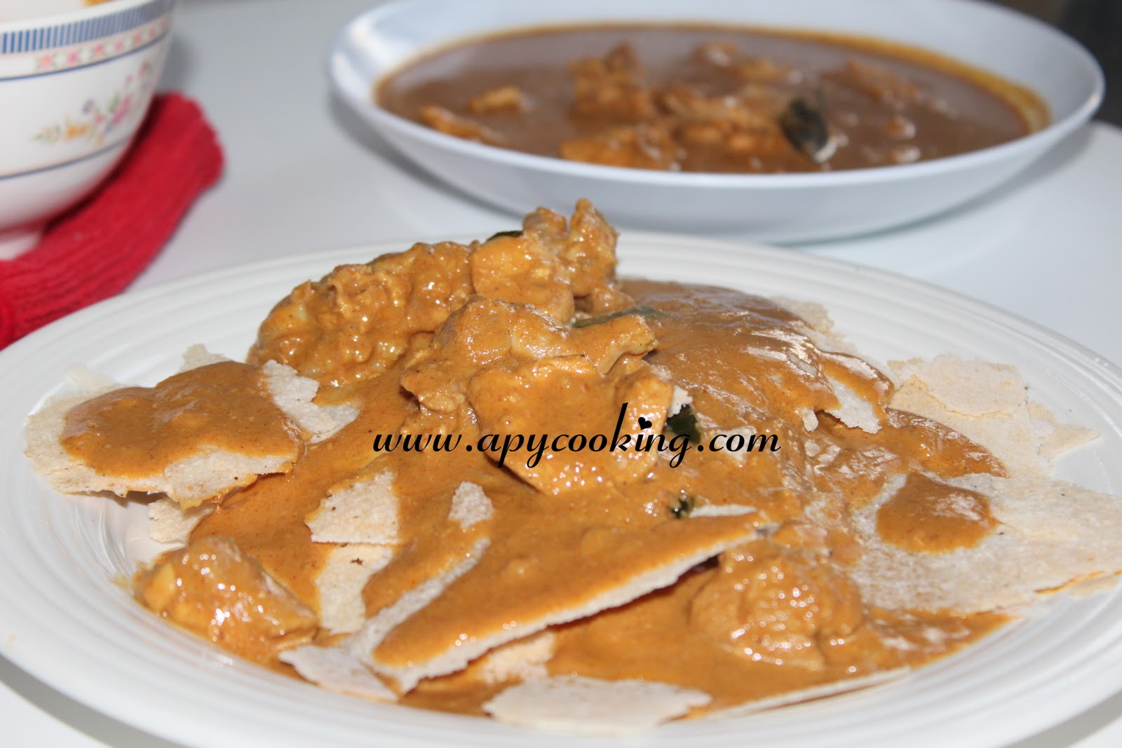 Apy Cooking: Kori Ghashi / Kori Rotti / Mangalore Chicken Curry