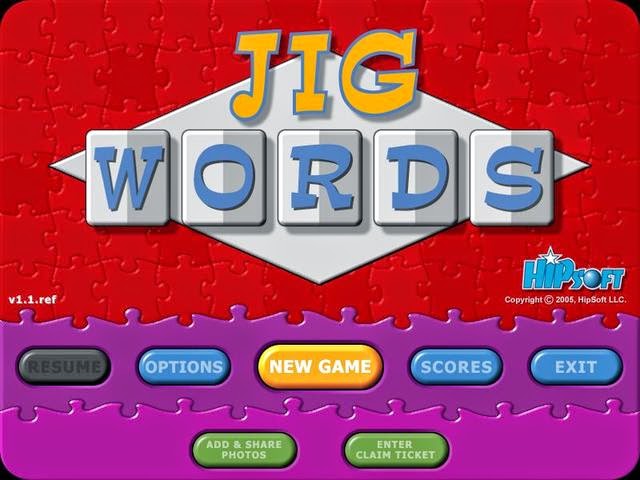 Adeli Games: Jig Words