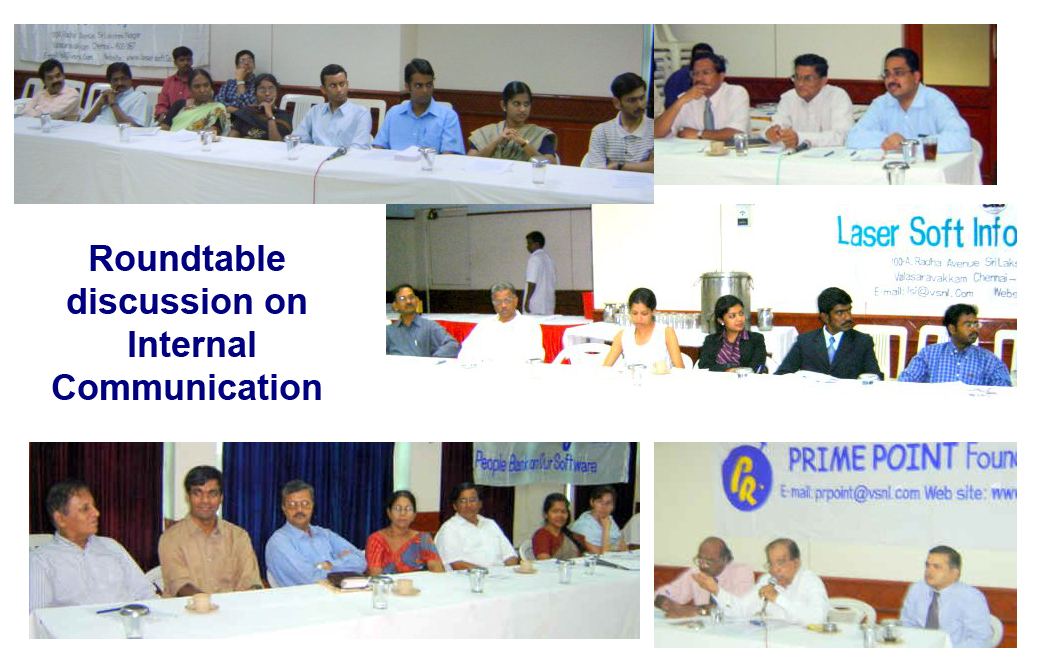 Internal Communication - A Roundtable discussion ~ PRIME POINT Foundation