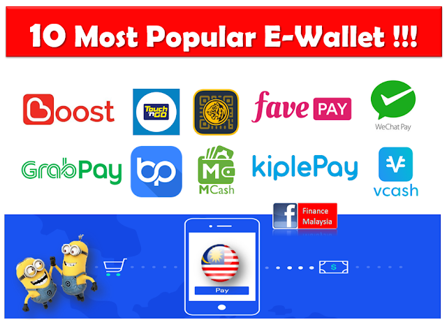 Finance Malaysia Blogspot: 10 Most Popular E-Wallet in Malaysia