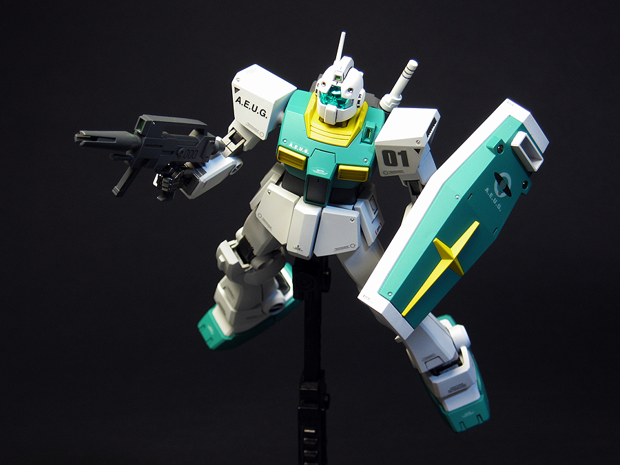 HGUC 1/144 GM II A.E.U.G. colors painted by zgmfxg
