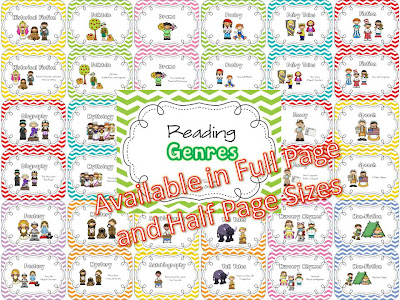 Primary Graffiti: Chevron Reading Genres