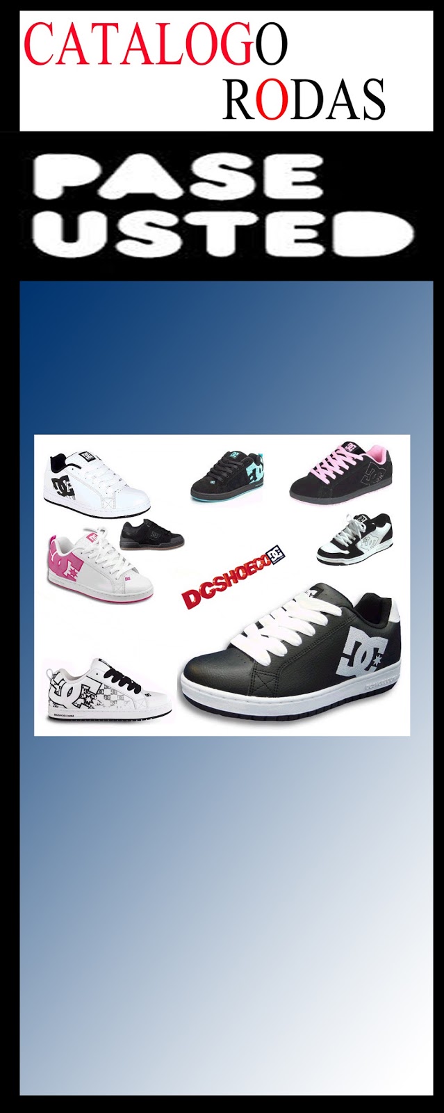 catalogo rodas: letrero pase usted