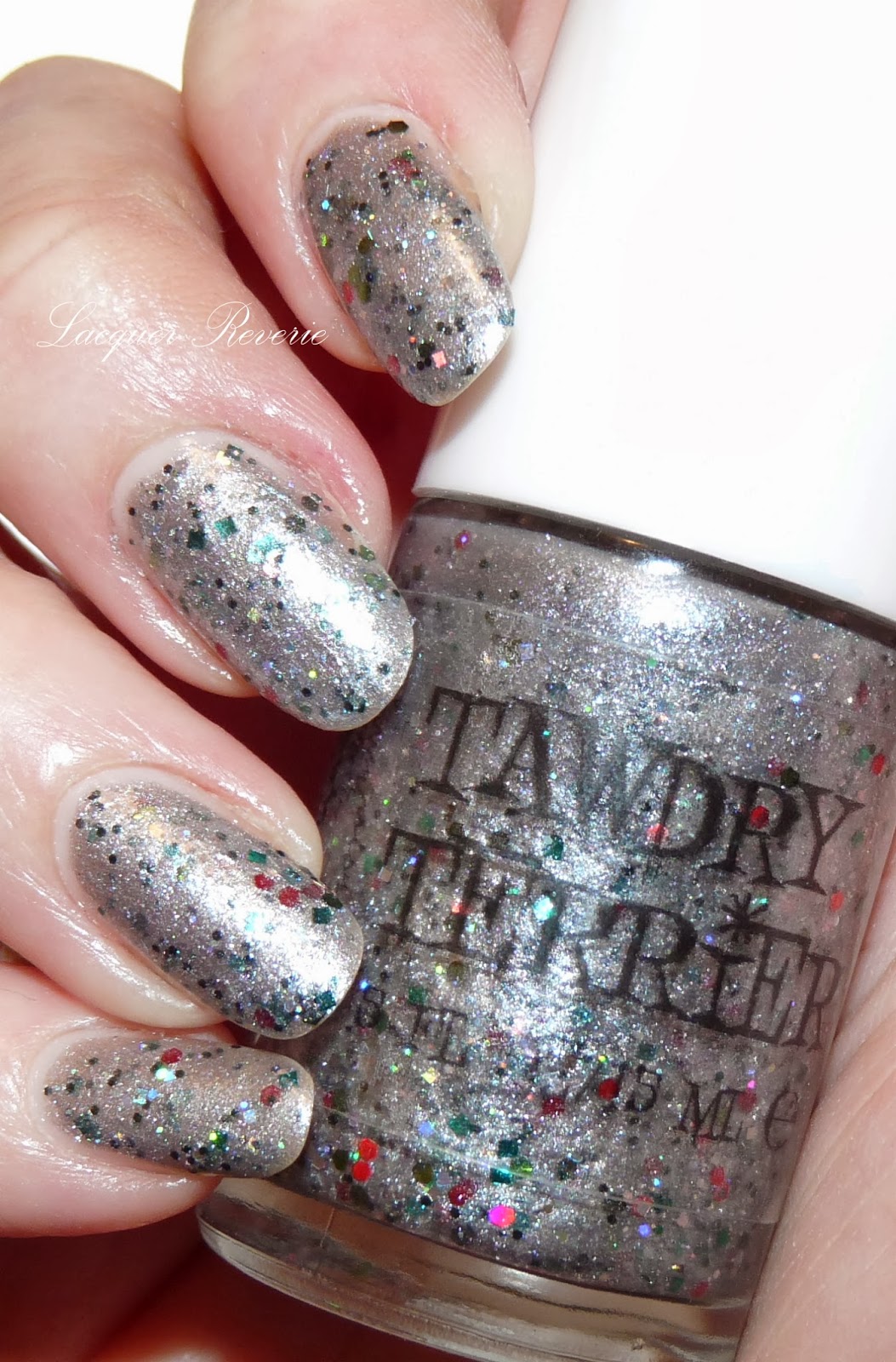 Lacquer Reverie: Happy Howlidays from Tawdry Terrier! (Pic Heavy)