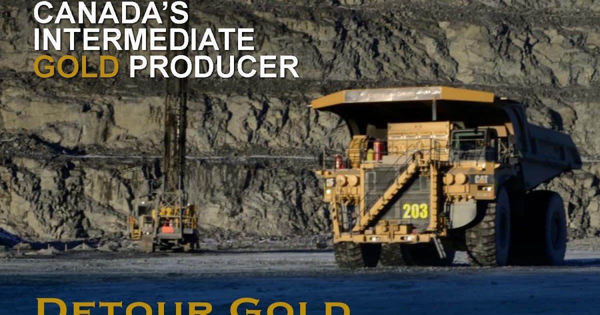Suncor Energy: Detour Gold Corp. - DGC.t