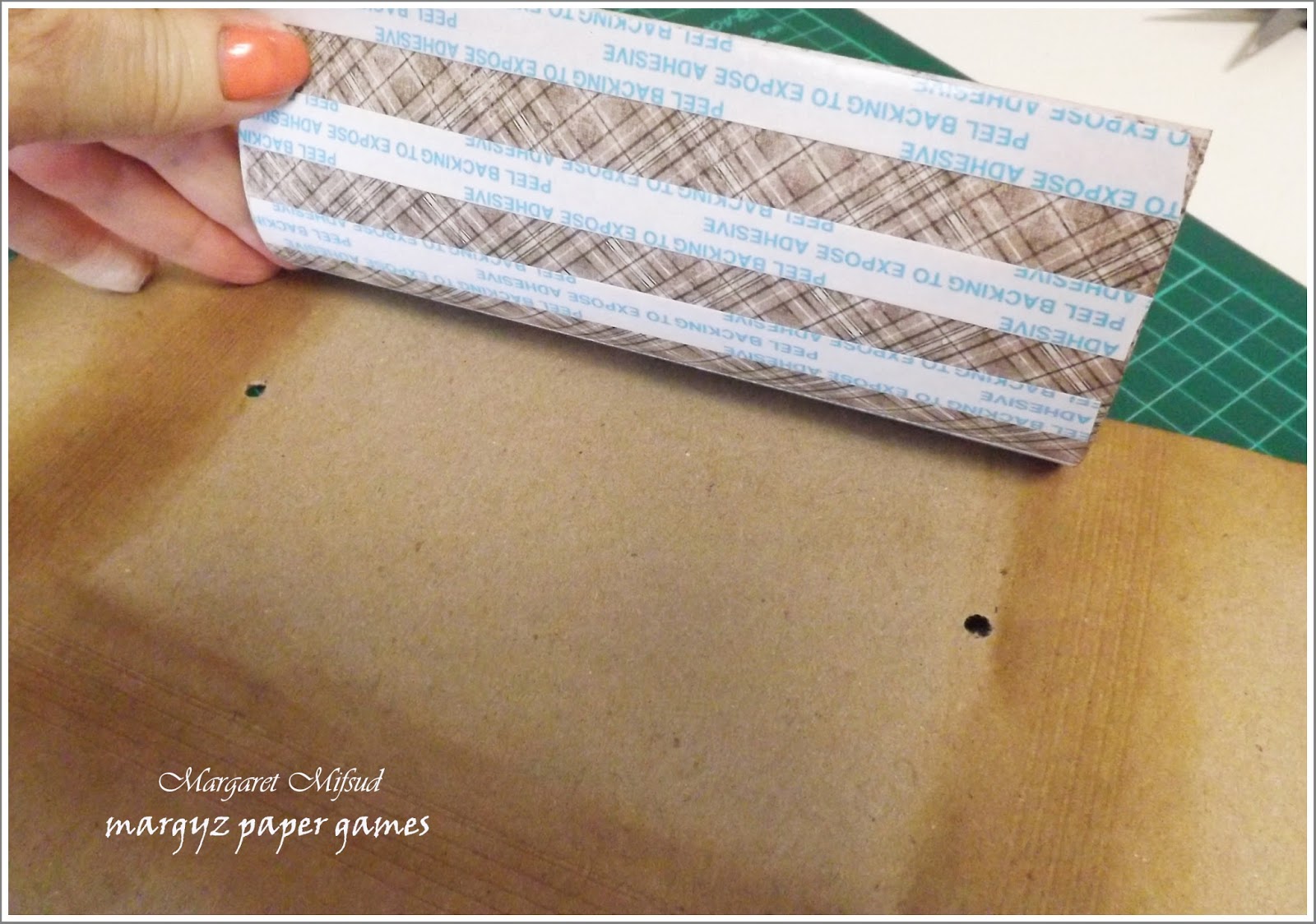 Margyz Paper Games: Photo Folio - Step by Step Tutorial - Part #2