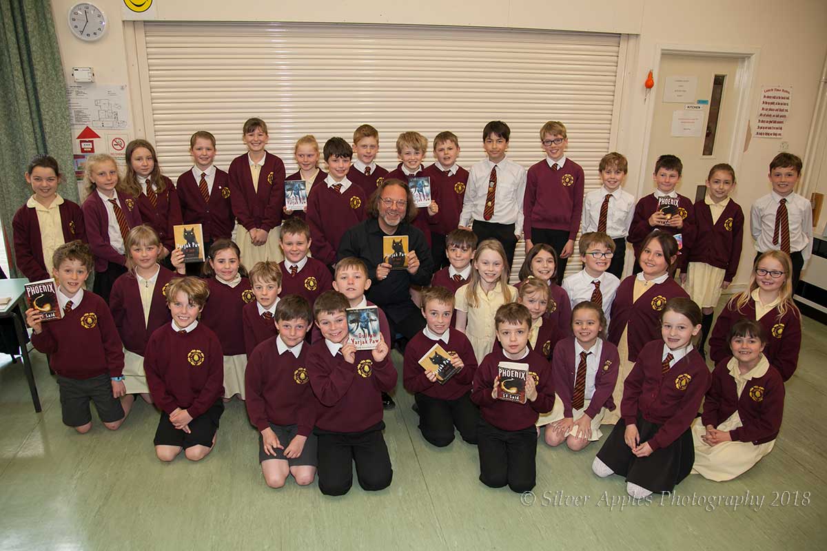 SF SAID: Author Visits: Acorns Primary School / ChipLitFest
