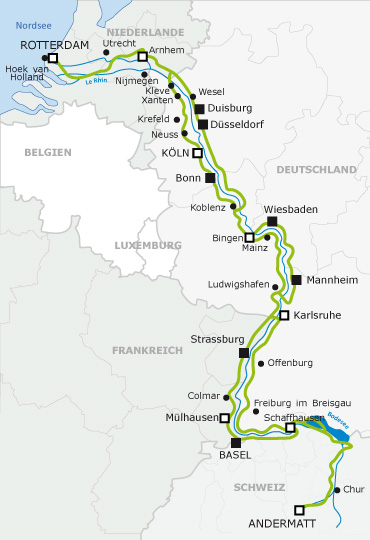 Cicloturismo ed escursioni in MTB: Reise im Rheinradweg: ovvero viaggio ...
