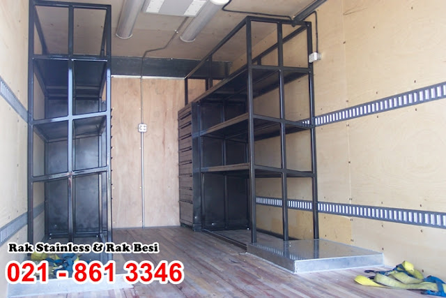 Rak besi dan stainless - rak penyimpanan barang - rak penyimpanan ...