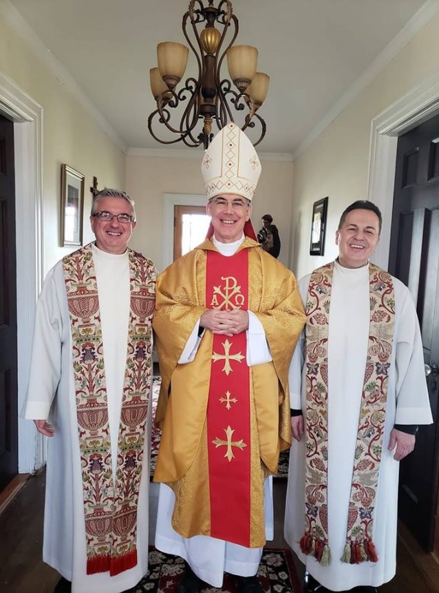 Charles John Brown, the Nuncio of the Pope in Albania welcomed in the ...