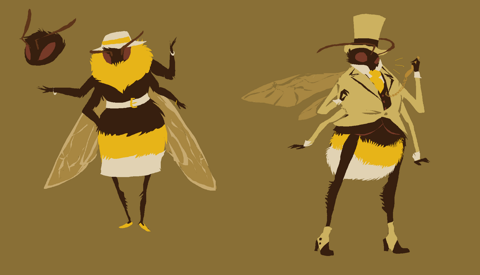 Bizarre Universe: bumble bee people