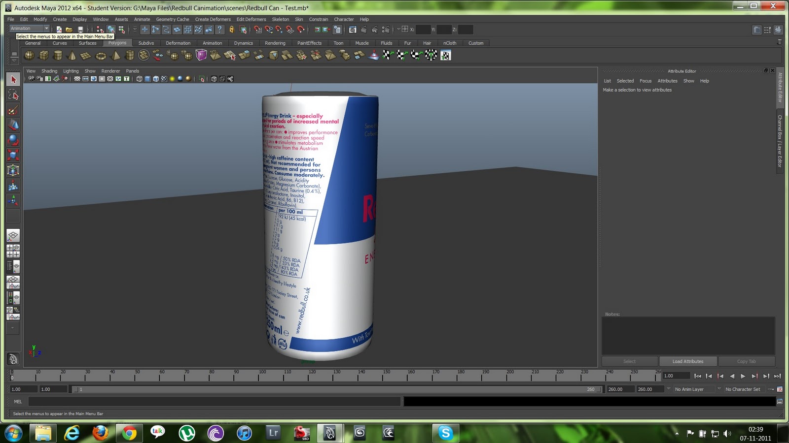 Animator's Almanac: RedBull Canimation