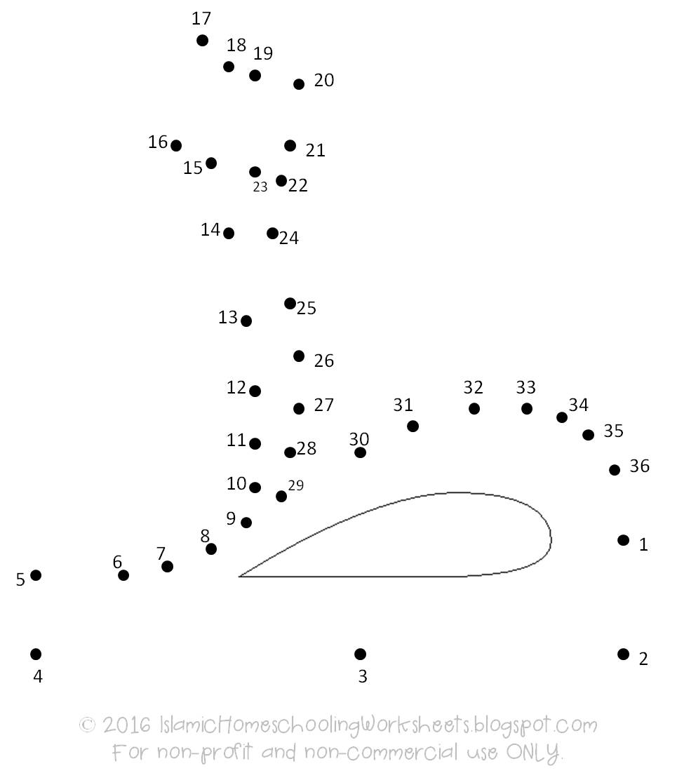 FREE Arabic Joining the Dots/ Connect the Dots/ Dot to dot percuma ...