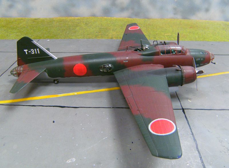 Happyscale-Modellbau: Mitsubishi G4M1 Hamaki (Betty) - Hasegawa 1/72