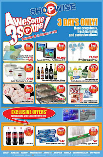 Manila Shopper: Shopwise' Awesome 3Some Promo
