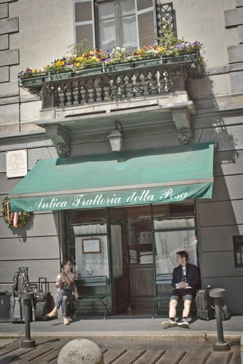 not drinking poison in paris: n.d.p. in milan: antica trattoria della pesa