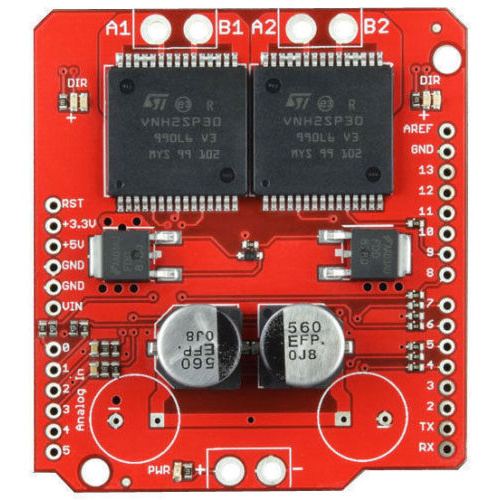 Andromina robot V.2.0: Driver VNH2SP30 y Arduino. Tutorial de como ...