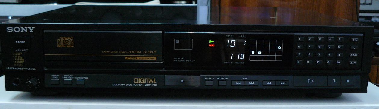 Sony CDP-710 - CD Player | AudioBaza