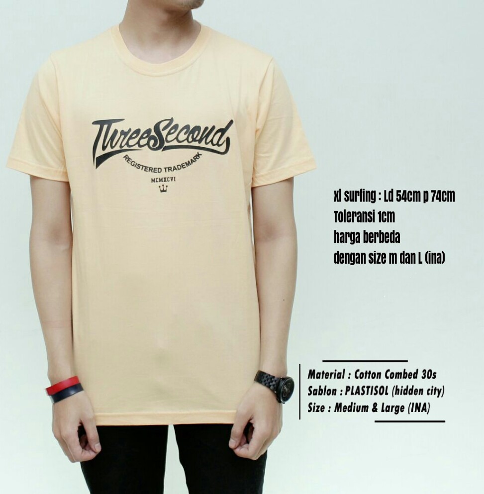 Kaos Distro 3 Second Bandung: Galeri Kaos 3Second Februari 2018