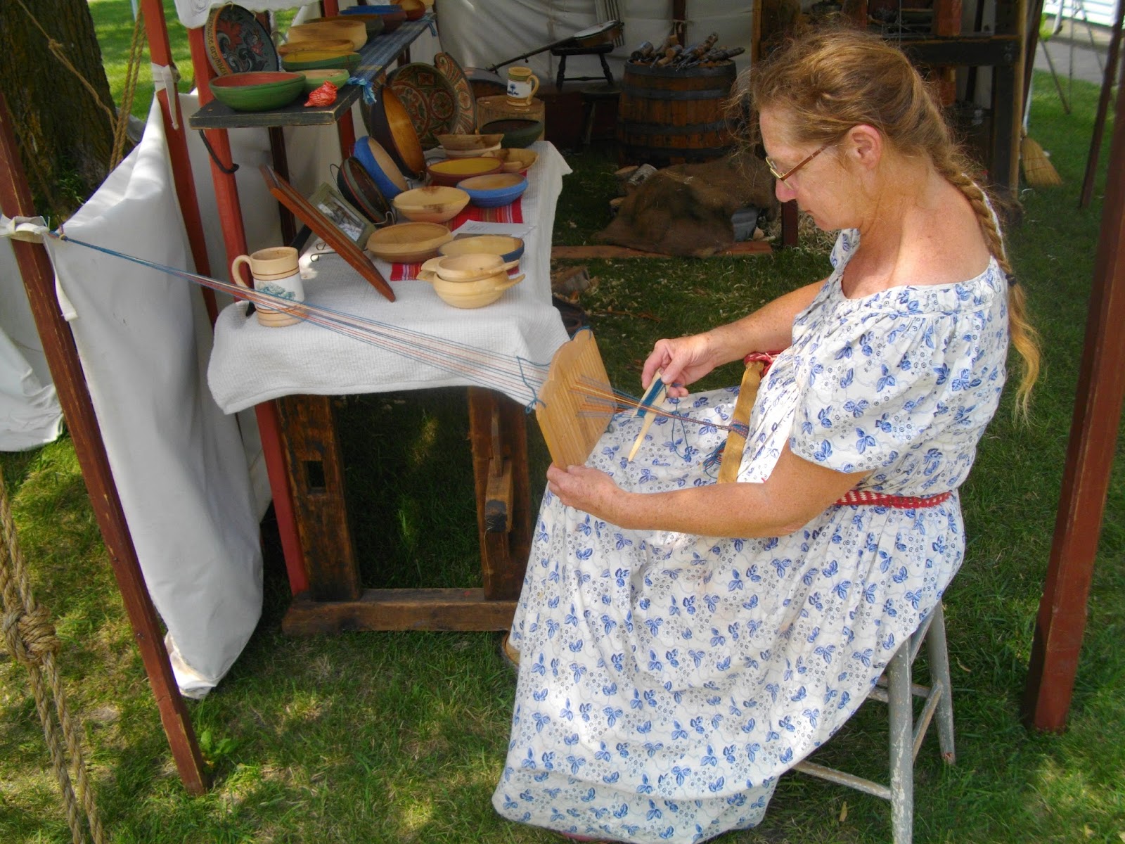 Reggie the Potter... and Tape Loom Weaver: Easy Weaver Loom, Susan ...