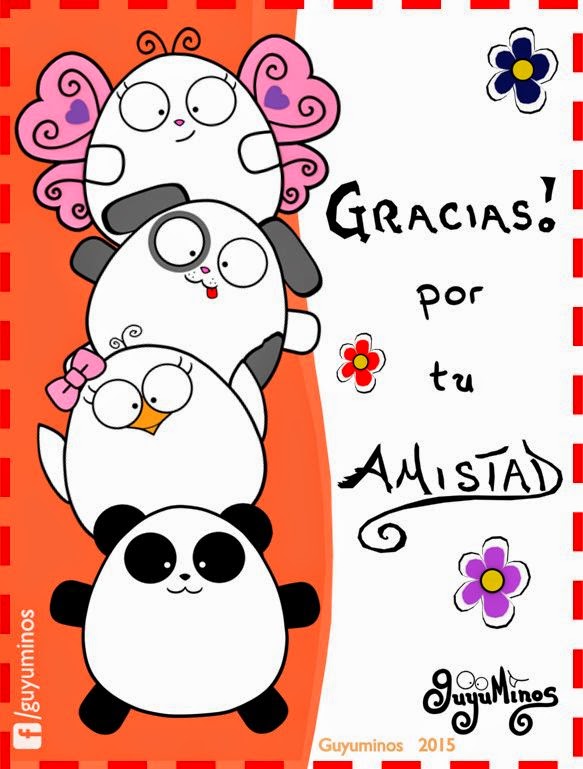 Gracias por tu amistad!