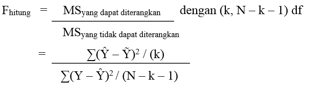 Teori Regresi Linier Berganda Lengkap Berdasarkan Pendapat Para Andal ...