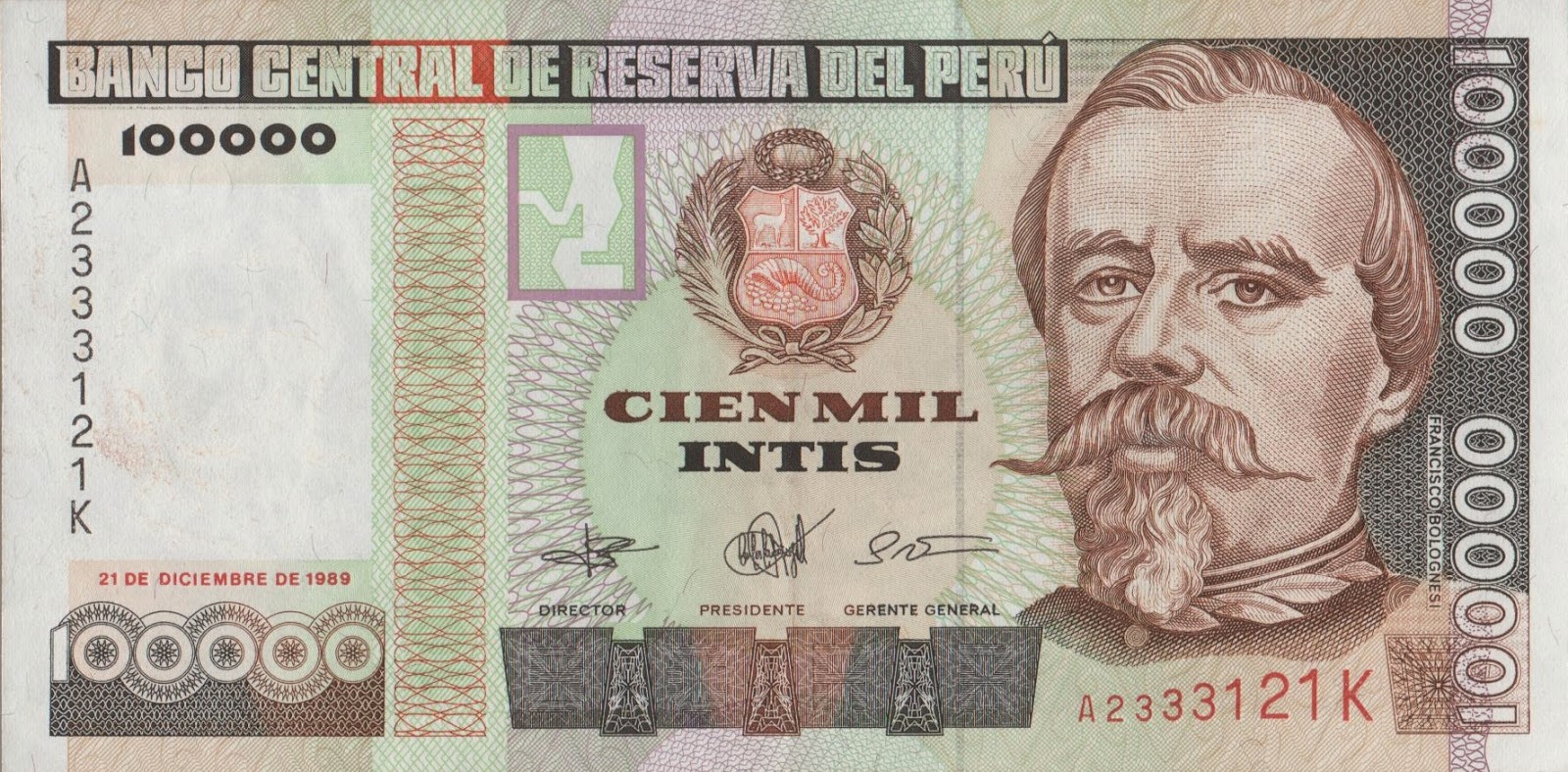 De lo social y mucho más: El Inti. Moneda nacional de Perú (1985-1991)