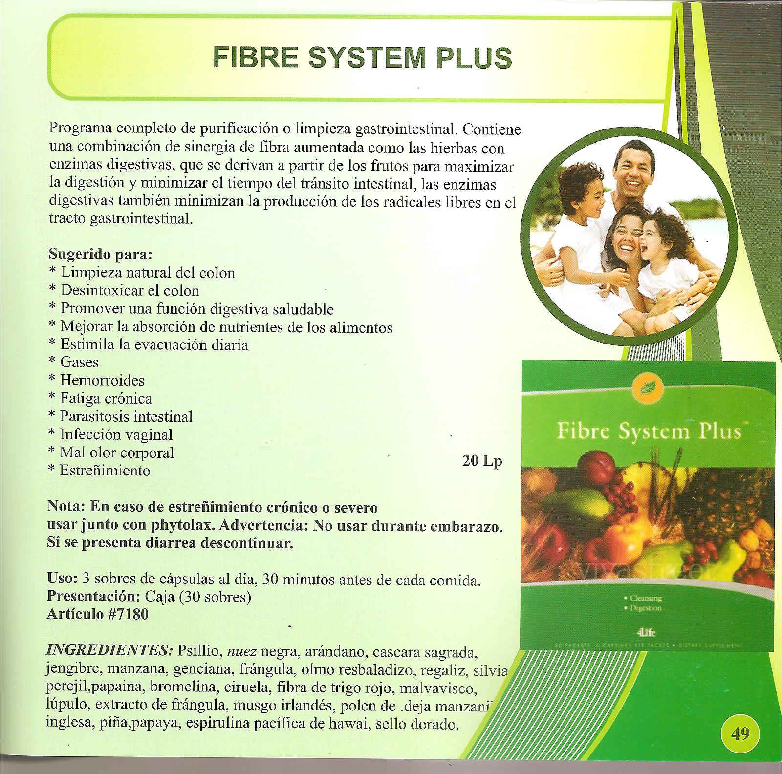 FIBRE SYSTEM PLUS ~ SALUD FINANCIERA