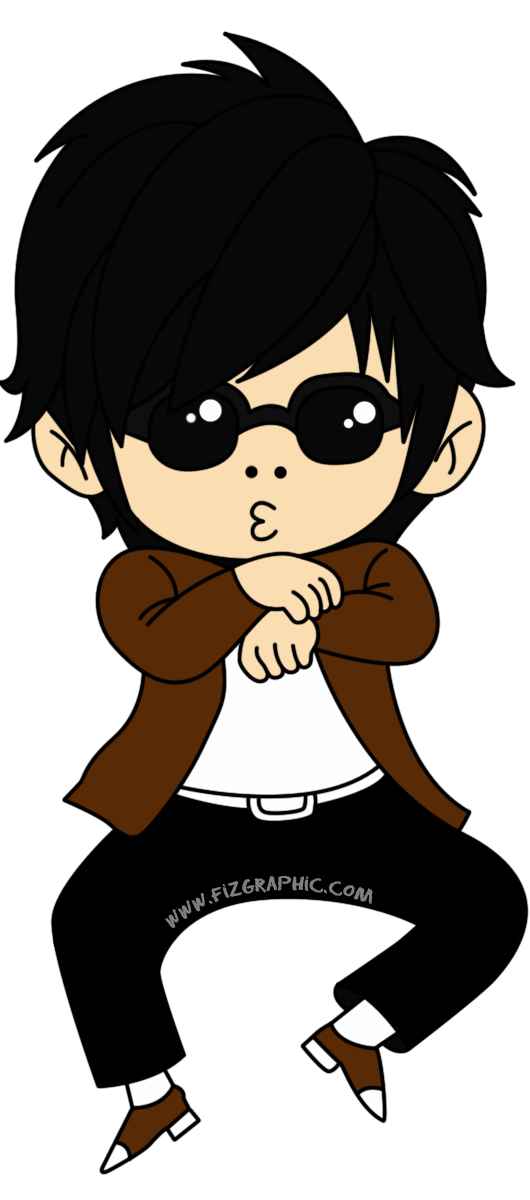 Fizgraphic: Freebies Doodle Oppa Gangnam Style