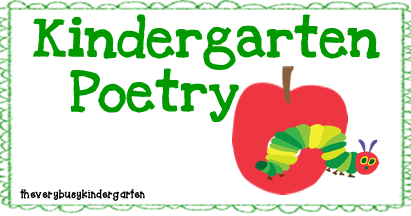 The Very Busy Kindergarten: Poetry Basket