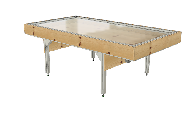 Mark Rehorst's Tech Topics: A 3D Printed Sand Table: The Spice Must Flow!