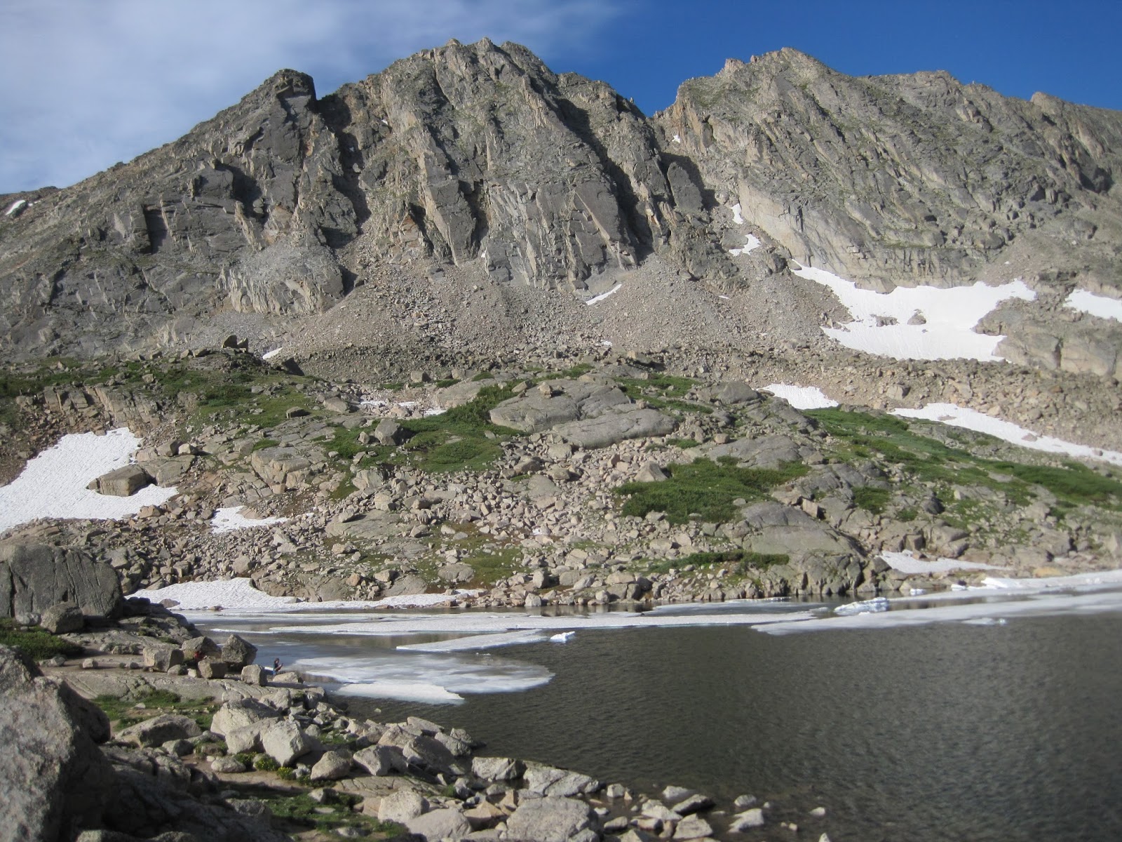 2016 hikes: Mitchell lakes, Blue lake and Mt Audubon
