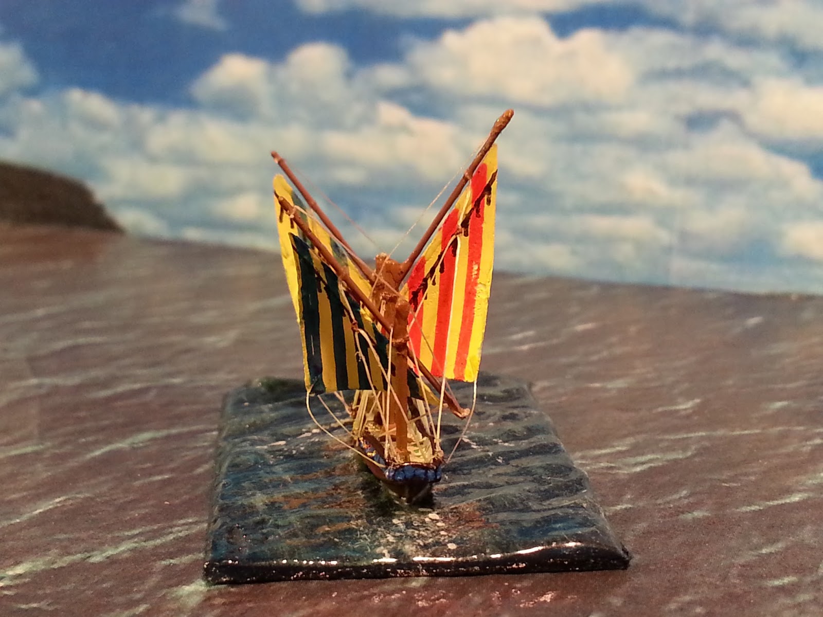 A Miniatures Hobby Room: Tired of Square Riggers - Navwar Small Xebec ...