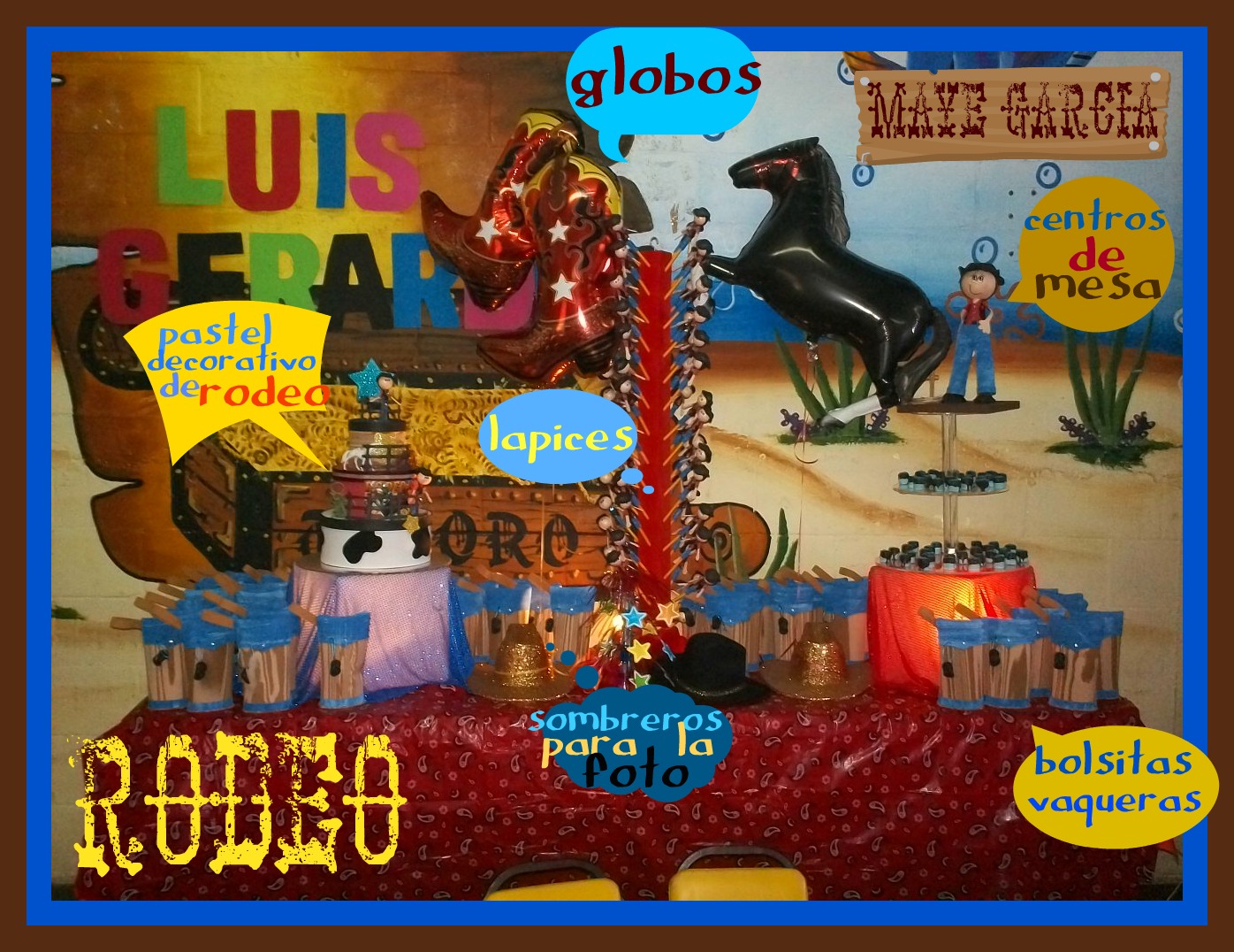 MINI-CLON Monterrey, N.L.: DECORACION DE FIESTAS TEMATICAS