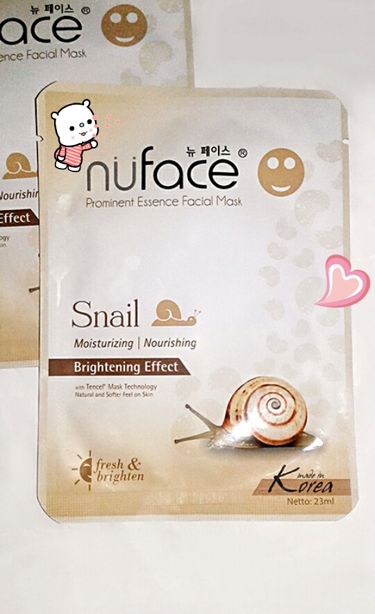Review Sheet Mask Nuface Prominent Essence Facial Mask