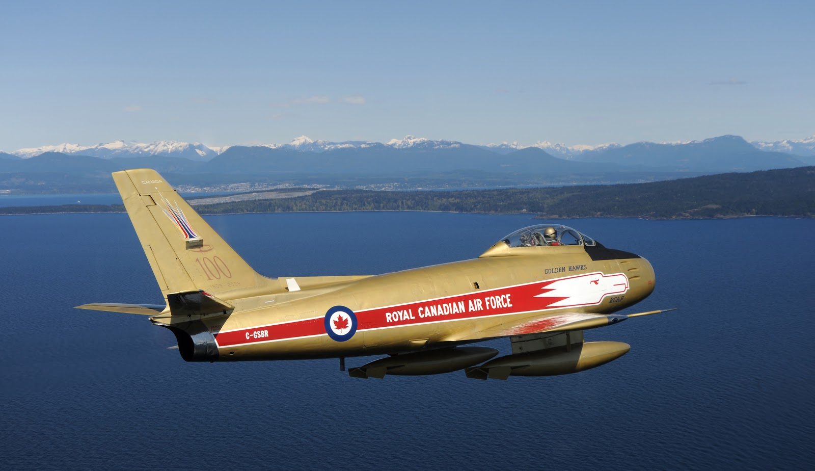 SNAFU!: Royal Canadian Air Force F-86 Golden Hawk via Robert Sullivan's ...