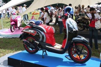 Honda Belilas Motorindo Mandiri Yuza Racing Team: Modif Honda Scoopy