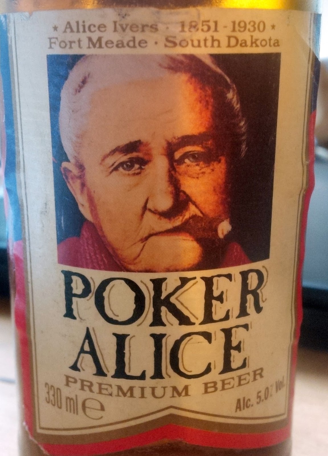 Vintage Beers: Poker Alice Premium Beer (1994)