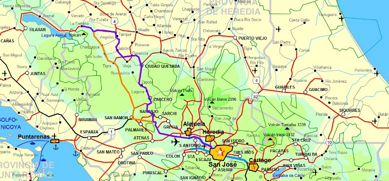 La Fortuna de San Carlos y Parque Nacional Volcán Arenal | Explore ...