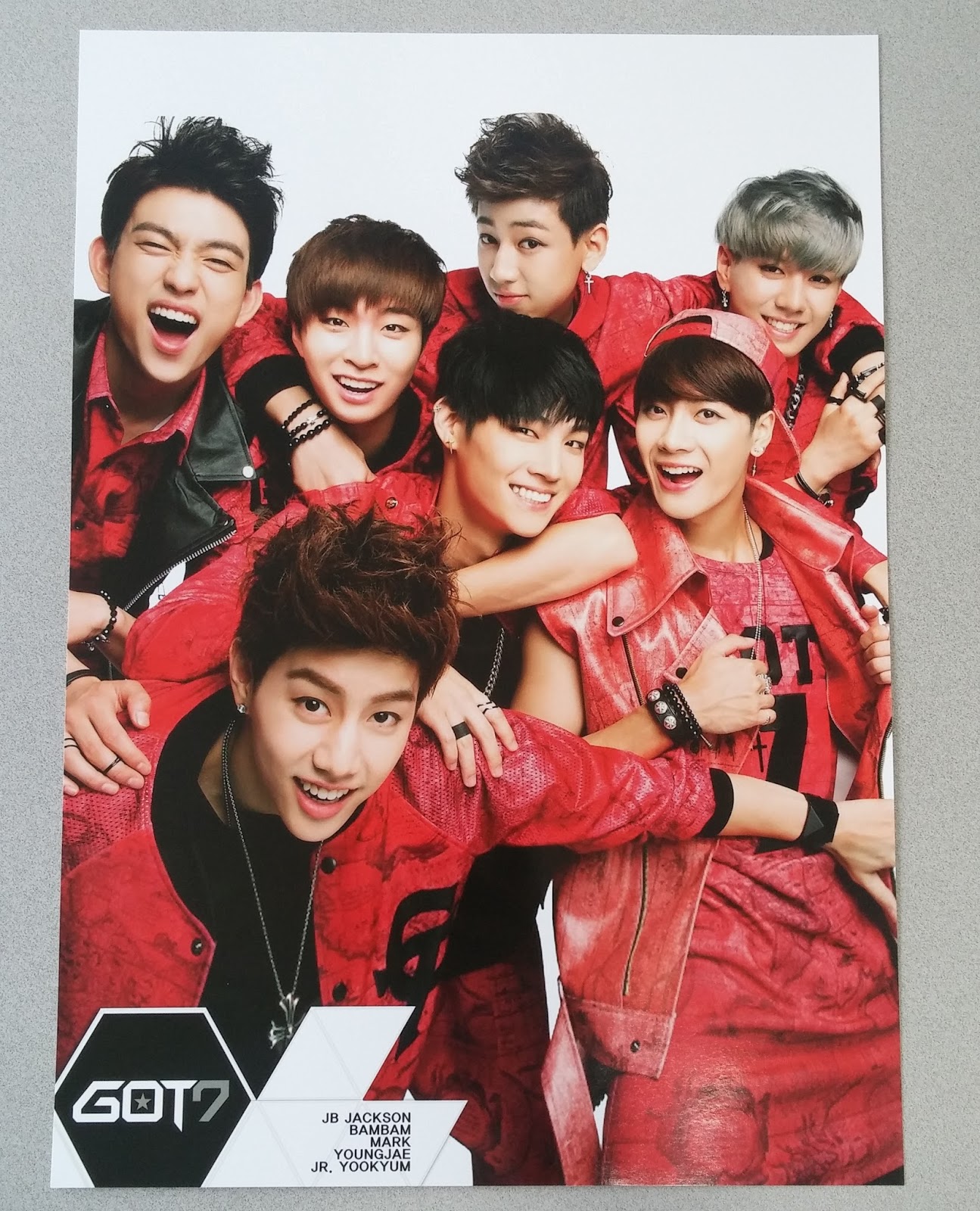 Hyuny's Collection: GOT7 Photo Poster A3 Bromide KPOP Star Gift Hard ...